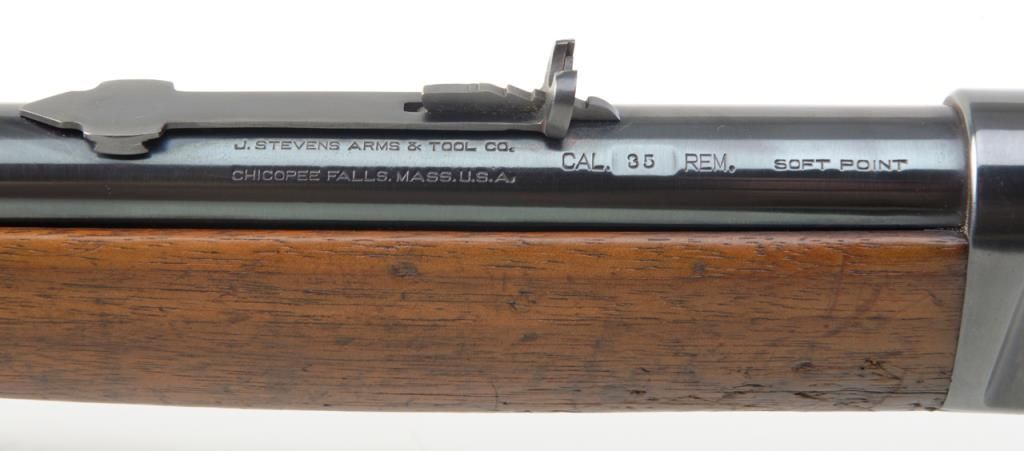 Stevens High Power Model 425 lever action rifle, .35 Rem. cal., 22 ...