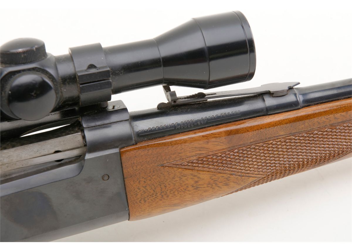 Savage Model 99 lever action rifle in 300 Savage cal., #960917, side ...