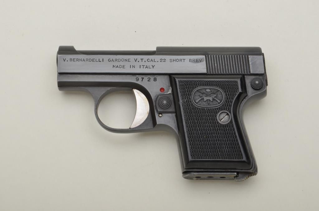 Italian-made Bernardelli Model XXI pocket semi-auto pistol, .22 short ...