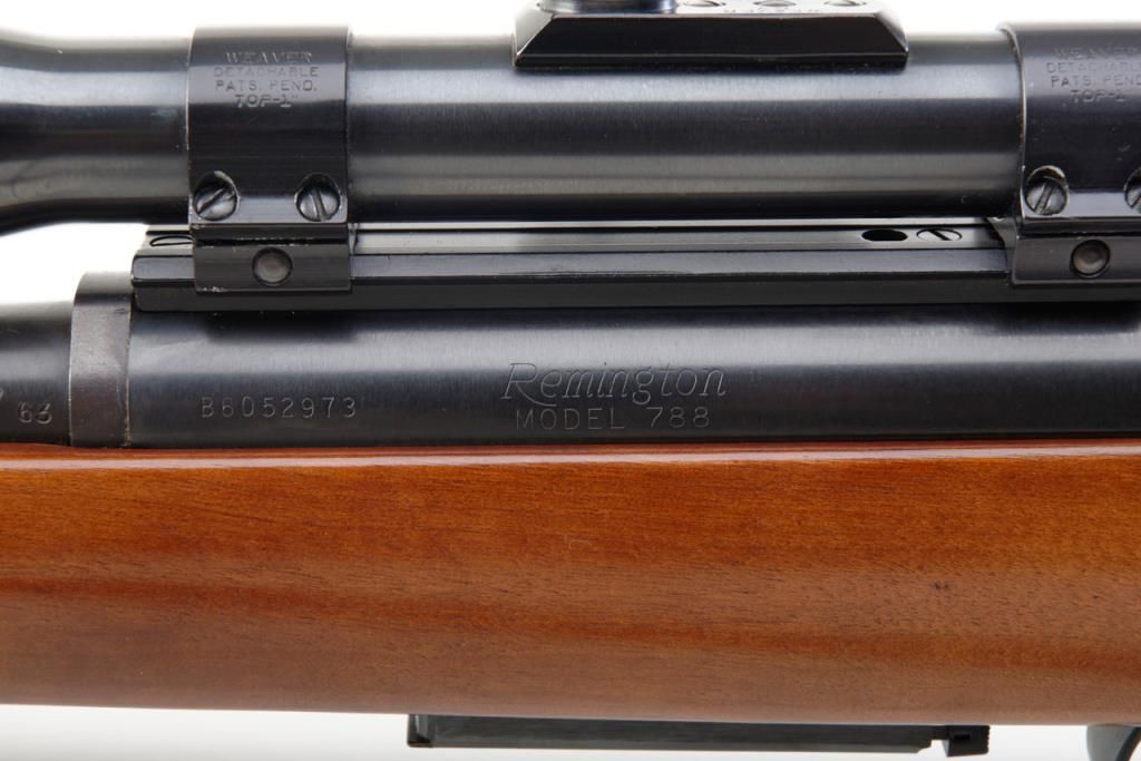 Remington Model 788 bolt action magazine fed rifle, .243 Win. cal., 22 ...