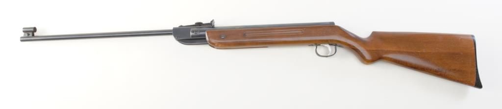 German-made RWS Diana Model 35 air rifle, .177 cal., blue finish, wood ...