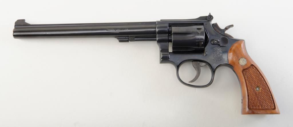 Smith & Wesson Model 48-4 DA revolver, .22 M.R.F. cal., 8-3/8” barrel ...