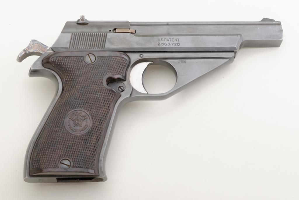 Spanish Star semi-auto pistol, .22LR cal., 4-1/2” barrel, blue finish ...