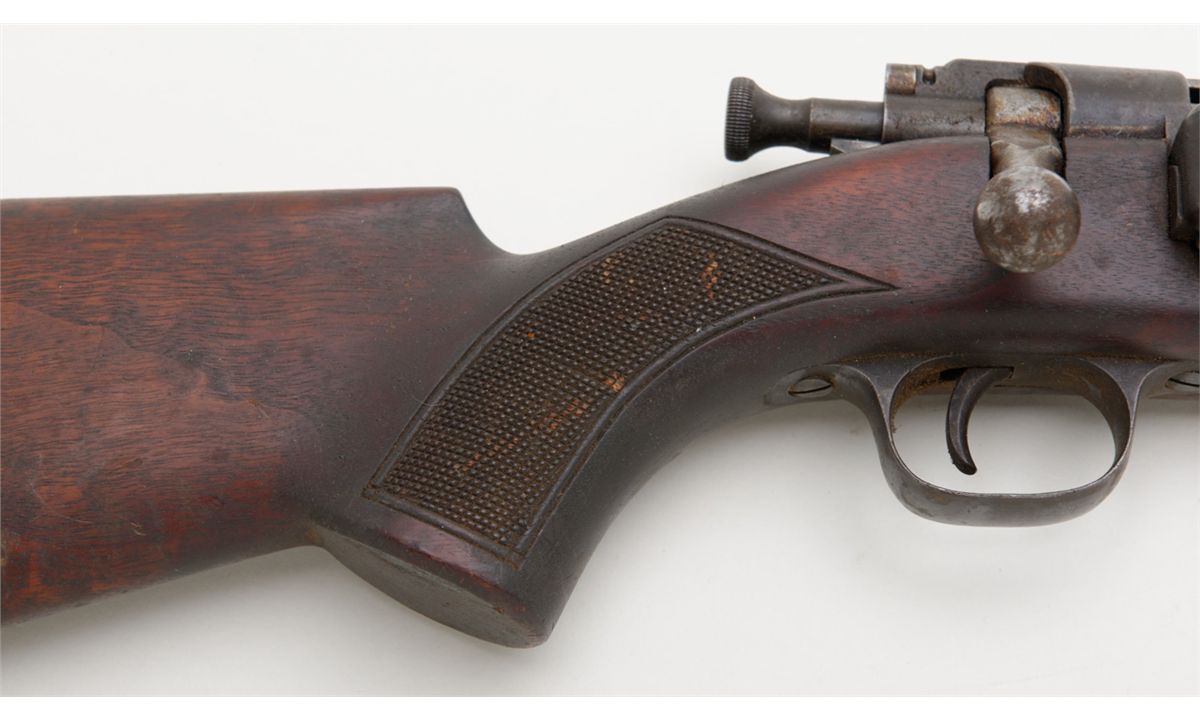 Sporterized U.S. Springfield Krag Model 1898 bolt action rifle, .30-40 ...