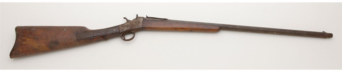 Small frame Remington rolling block single shot rifle, .22 cal., 23-1/2 ...