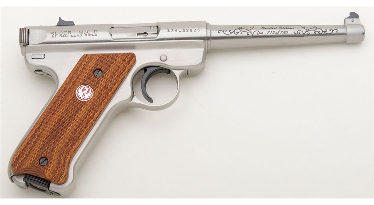 Ruger Mark II NRA Limited Edition (715 of 750)semi-auto target pistol ...