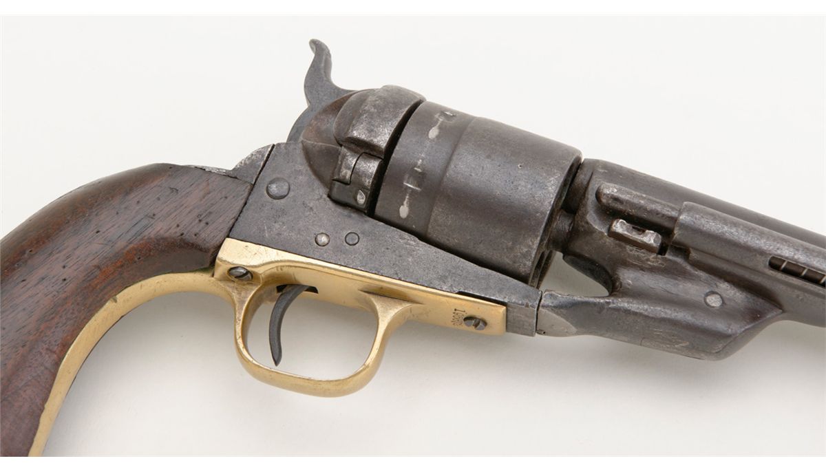 Colt 1860 Army 2nd Model Richards conversion .44 center fire Colt ...