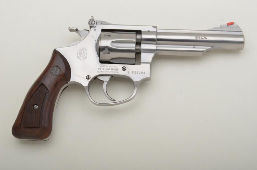 Rossi Model 511 DA revolver, .22LR cal., 4” barrel, stainless steel ...