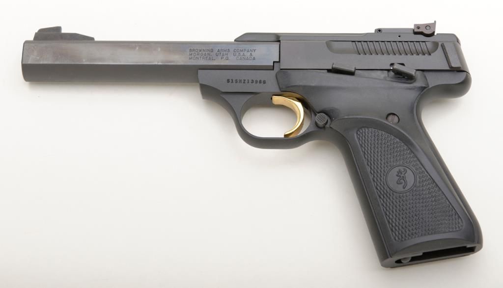 Browning Buck Mark Model semi-auto pistol, .22LR cal., 5-1/2” barrel ...