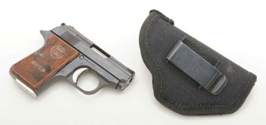 Astra Cub semi-auto pistol, 6.35mm cal., 2-1/4” barrel, blue finish ...