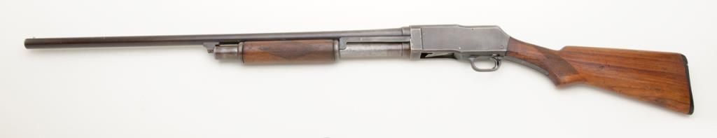 Ranger Model 30 pump action shotgun, 16 gauge, 28” barrel, brown patina ...