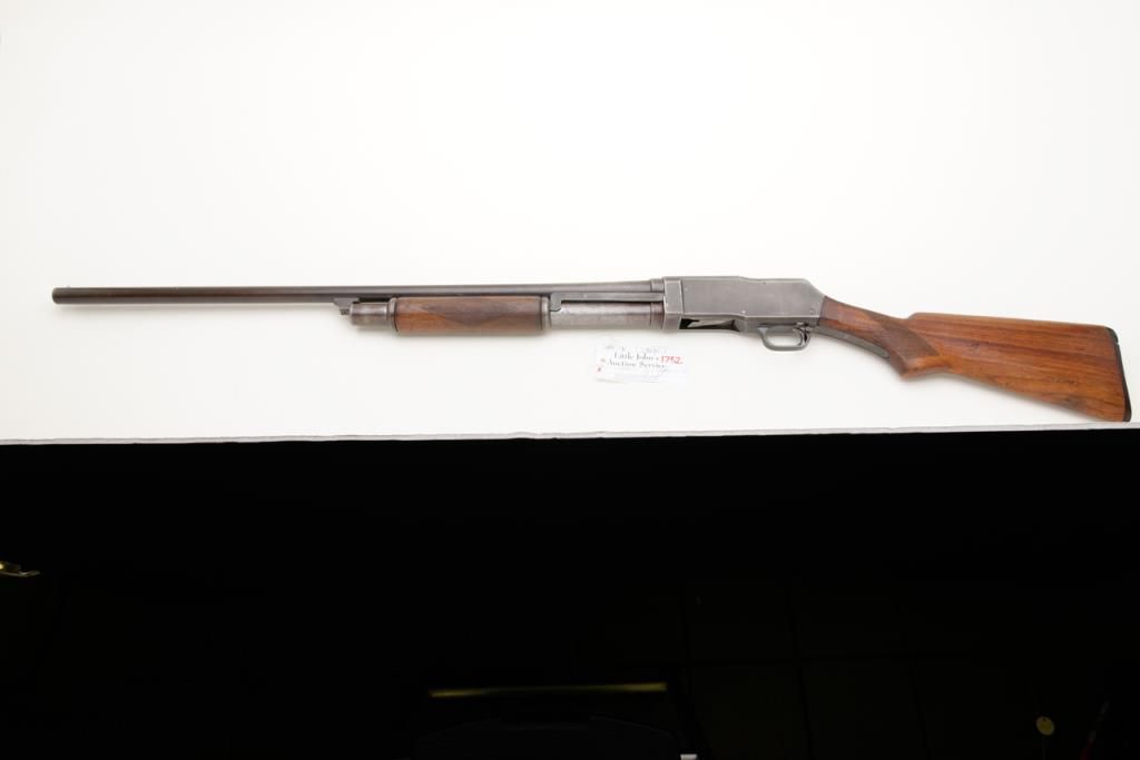 Ranger Model 30 pump action shotgun, 16 gauge, 28” barrel, brown patina ...