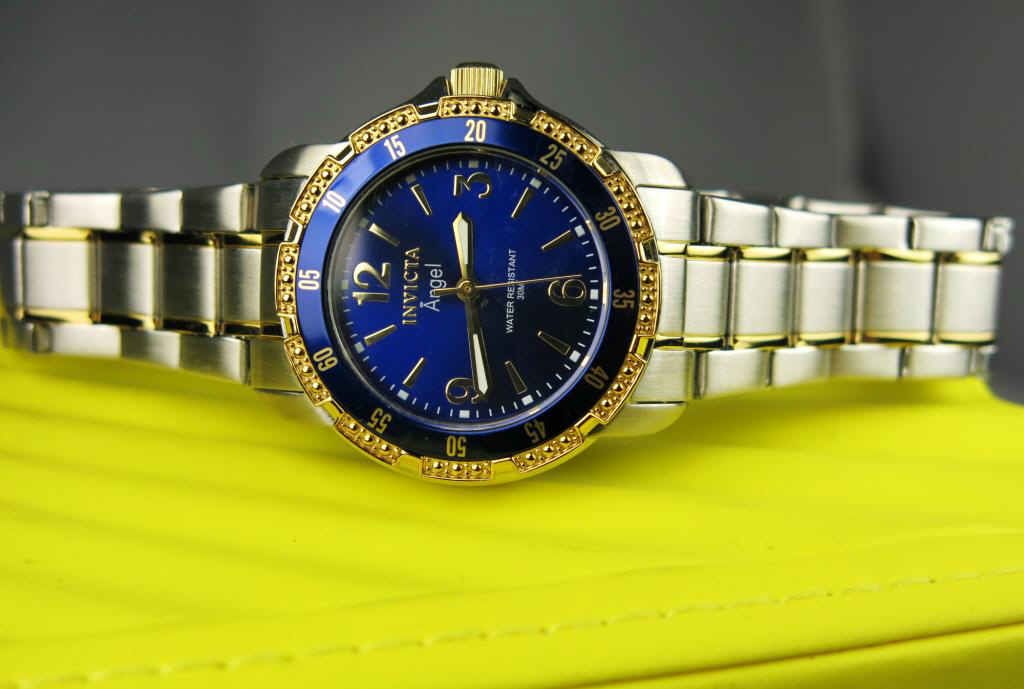 Stylish Ladies mid-size Invicta ‘Angel’ Watch with Swiss movement and ...