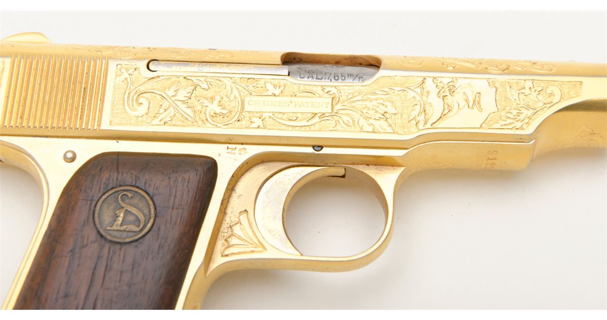 D.W.M. German made, Ortgies PT., .32 ACP Caliber semi-auto .32 caliber ...