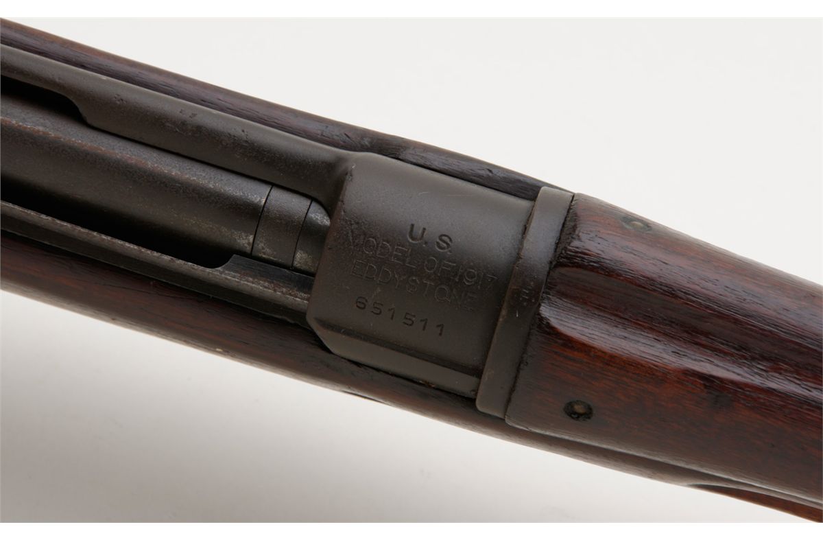 1917 Enfield pattern rifle by Eddystone Arsenal # 651511. Good to V.G ...