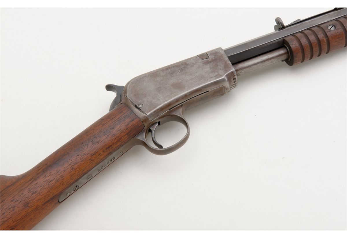 Winchester model 1890 pump action rifle in .22 WRF cal., take-down ...