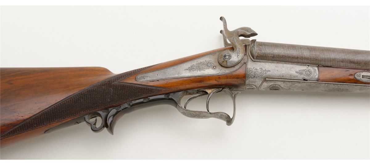 Schilling in Suhl, Germany Double Barrel Pinfire Shotgun circa about ...