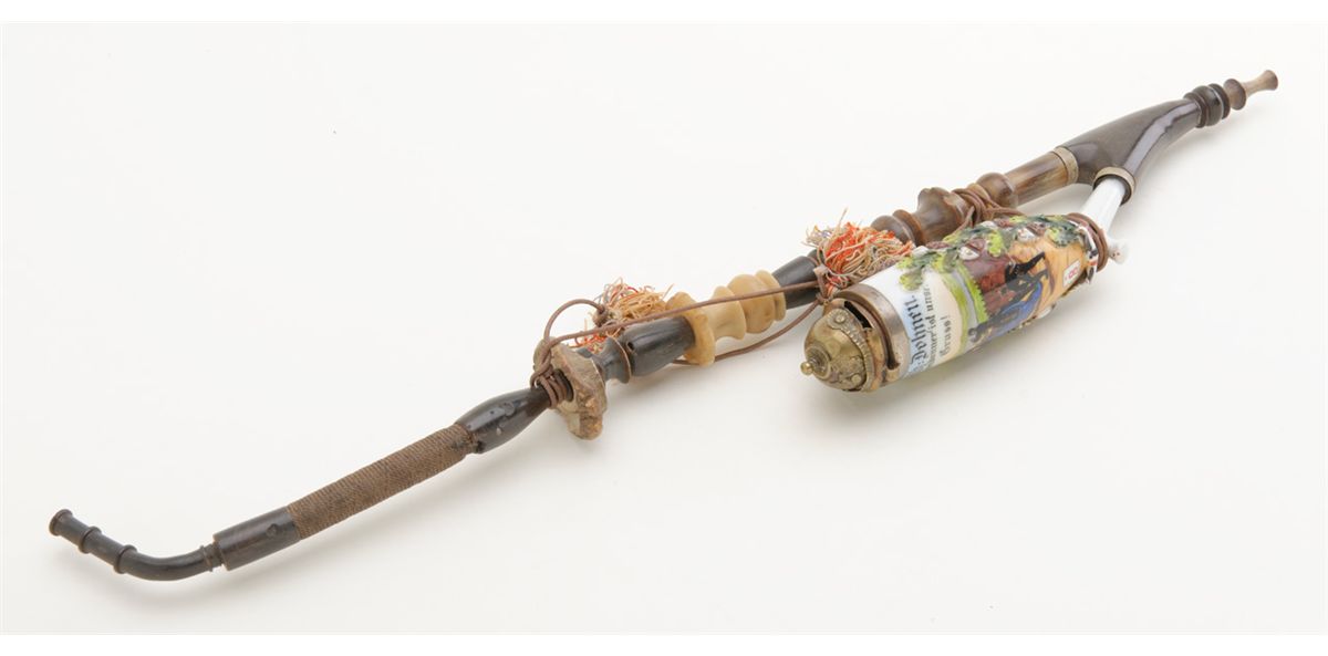 German Imperial era Regimental Smoking Pipe showing name and artillery ...