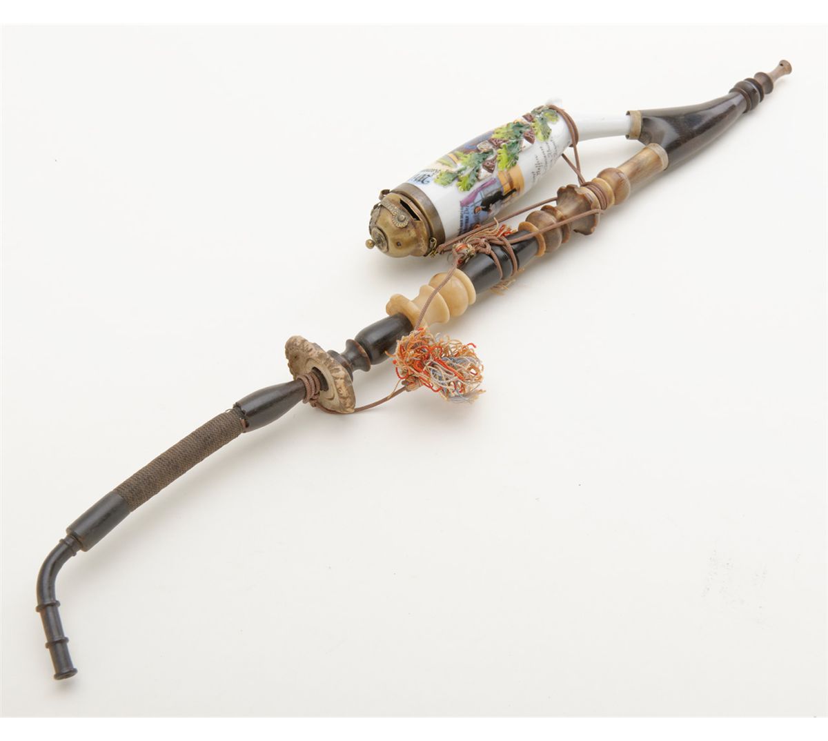 German Imperial era Regimental Smoking Pipe showing name and artillery ...