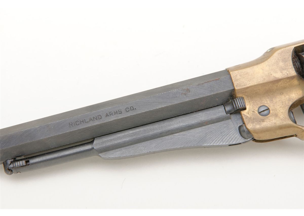 Richland Arms Reproduction of 1858 Remington style .44 Percussion ...