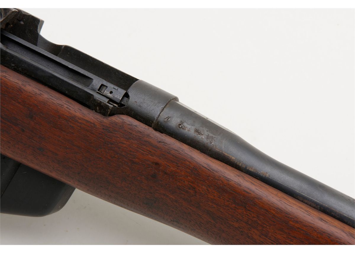 Enfiled No. 4 MK 1 “Jungle” Carbine in 303 caliber. Band missing. Stock ...