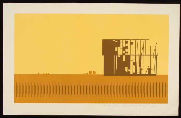 Great Gramp's Place Steve Horan Art Print 1976 Signed