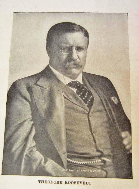 1910 "THE MARVELOUS CAREER OF THEODORE ROOSEVELT" BOOK