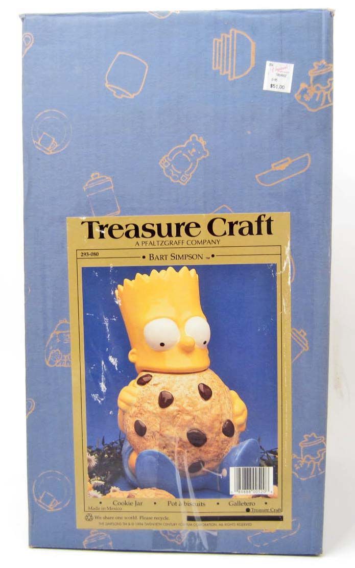 COOKIE JAR - BART SIMPSON - THE SIMPSONS