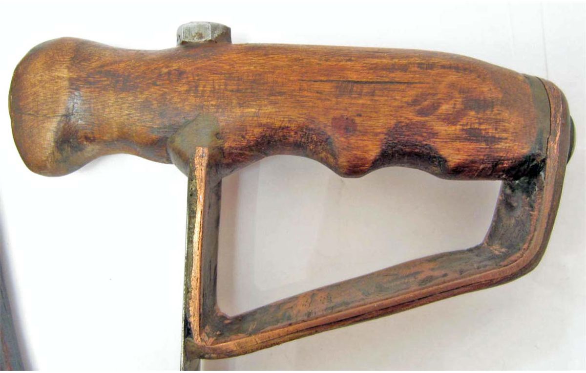 WW1 BRITISH ARMY COMBAT TRENCH PUSH DAGGER W/ SCABBARD