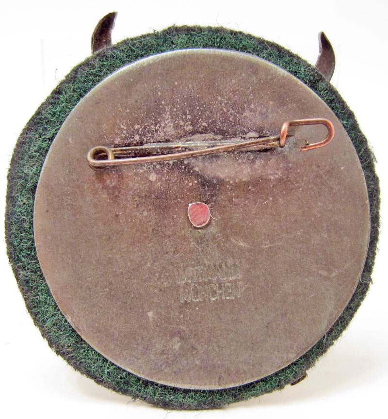 GERMAN NAZI HJ SKI FUHRER BADGE