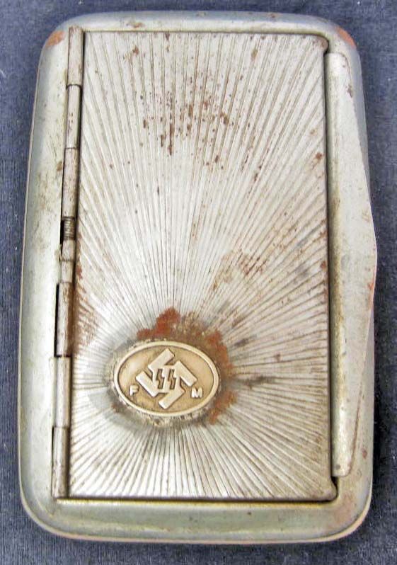GERMAN NAZI SS CIGARETTE CASE