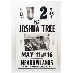 U2 CONCERT POSTER MODERN PRINT