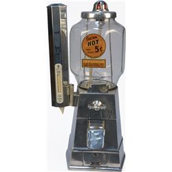 5 Cent Asco Countertop Hot Nut Vending Machine