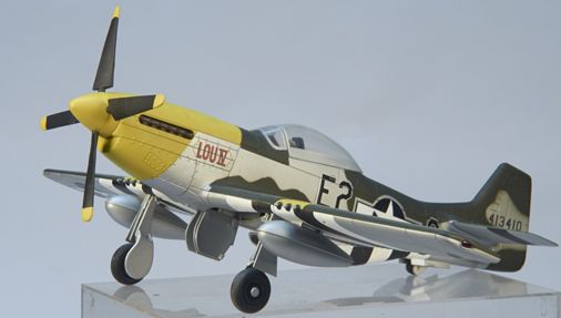 Lot Of 2 Model WWII Toy Fighter Planes: