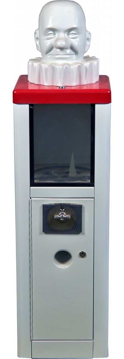 Coin-Op Floor Model Clown Face Top Vending Machine