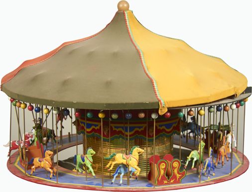 Light-Up Musical Model Merry-Go-Round Carousel