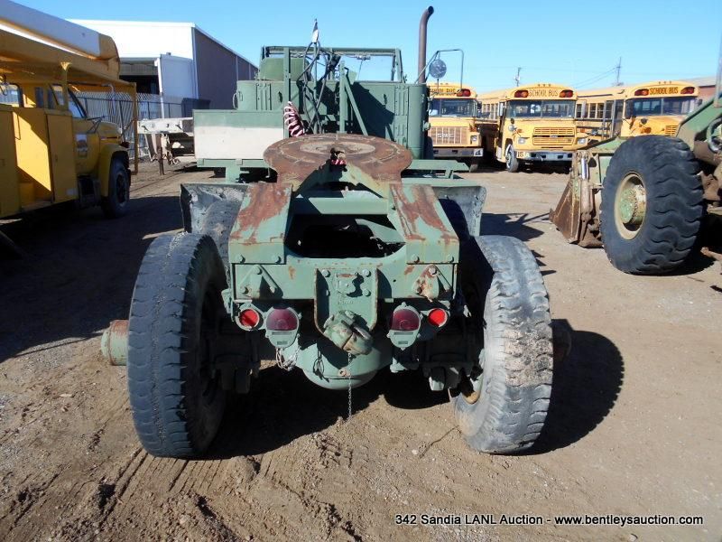 1986 AMC 5 TON 6X6 M52A2 W/W TRUCK-TRACTOR VIN: 522410300, 12,566.4 ...