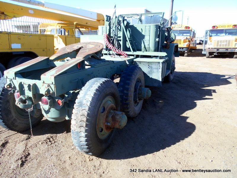 1986 AMC 5 TON 6X6 M52A2 W/W TRUCK-TRACTOR VIN: 522410300, 12,566.4 ...