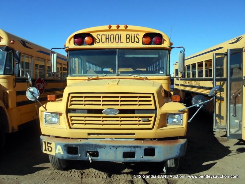 1988 BLUEBIRD B600 12 SEAT SCHOOL BUS, 122,370 MIL VIN ...
