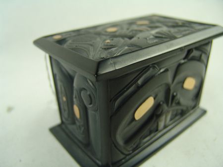 Haida Argillite Box - Ron Russ