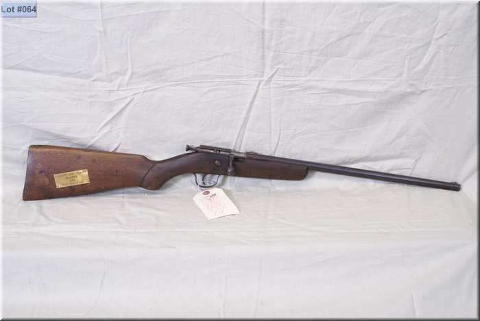 Cooey mod ACE-1 .22 cal bolt act single shot Rifle w/17" bbl [ blue ...