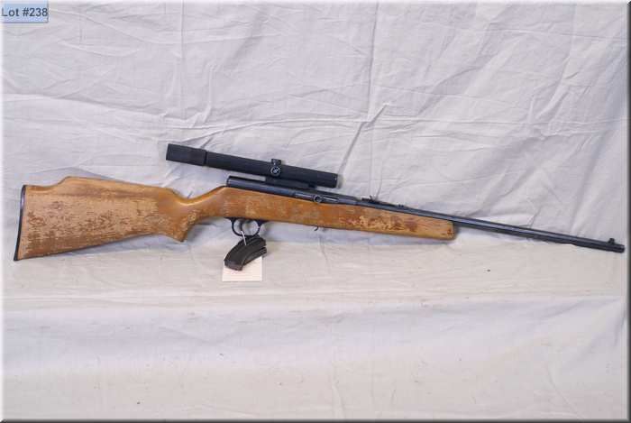 Lakefield Mark II .22 LR cal auto loader Rifle w/20 " bbl [ blue finish ...