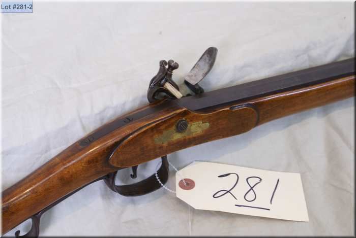Tennessee Style Half Stock Left Hand Flintlock .45 cal Flintlock Rifle ...