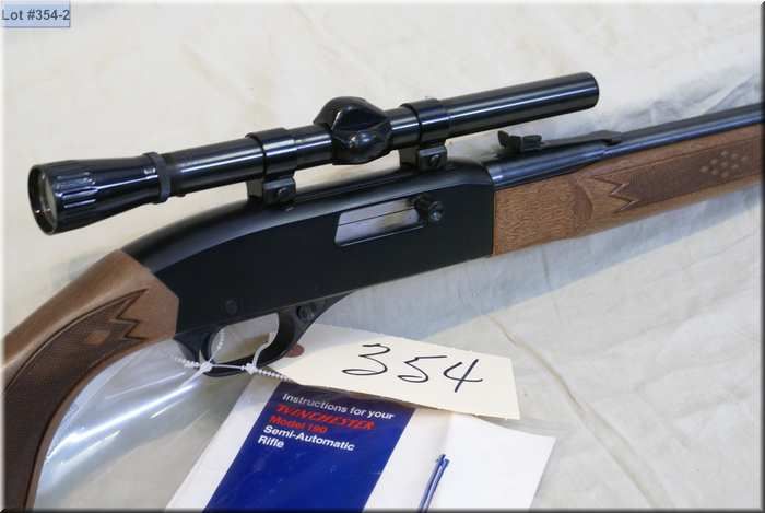Winchester mod 190 .22 LR cal tube fed semi auto Rifle w/20 3/4" bbl ...