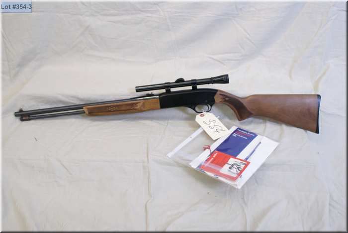 Winchester mod 190 .22 LR cal tube fed semi auto Rifle w/20 3/4" bbl ...