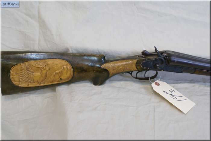 Bayard Arms mod 1892 .12 Ga Side By Side hammer Shotgun w/30" bbls ...