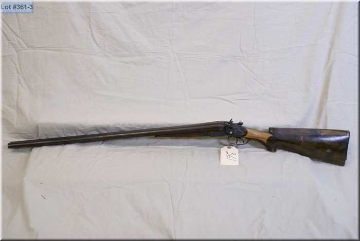 Bayard Arms mod 1892 .12 Ga Side By Side hammer Shotgun w/30" bbls ...