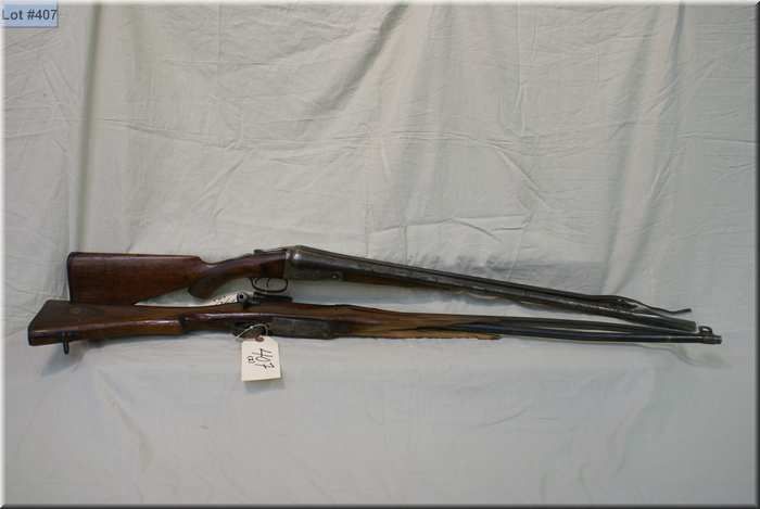Lot of Two Items : Enfield ( RE-P-14) .303 cal Rifle w/blown up barrel ...