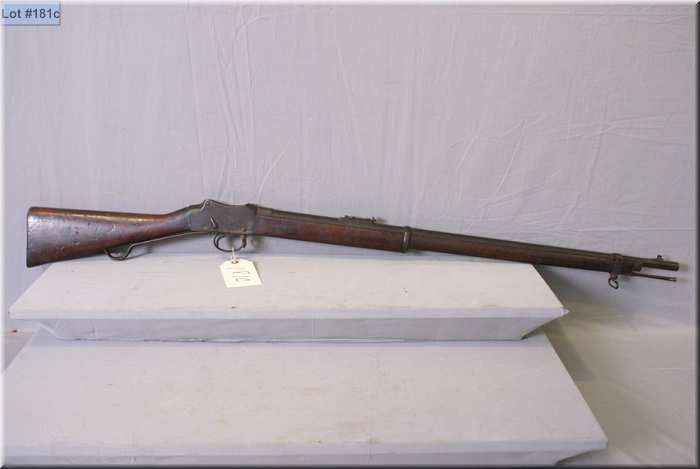 Martini Enfield model 1887 # 1V MK I .577/450 cal single shot full wood ...
