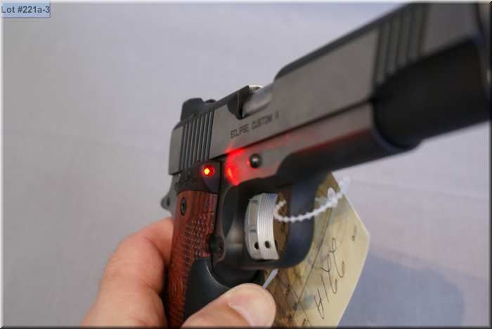 Kimber mod 1911 Eclipse Custom II .10 MM cal 8 shot semi automatic ...